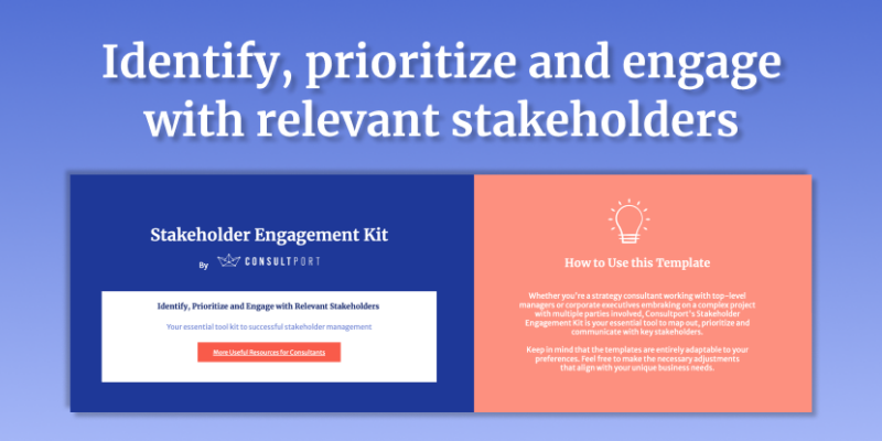 Stakeholder Engagement Kit | Consultport
