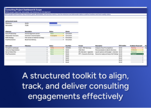 Project Status Tracker Template | Consultport